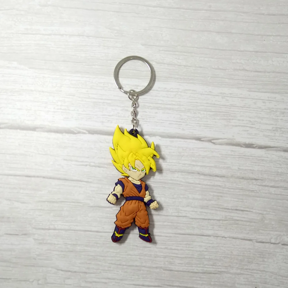 8 style Dragon ball PVC Keychain Key Ring anime dragonball evolution ...