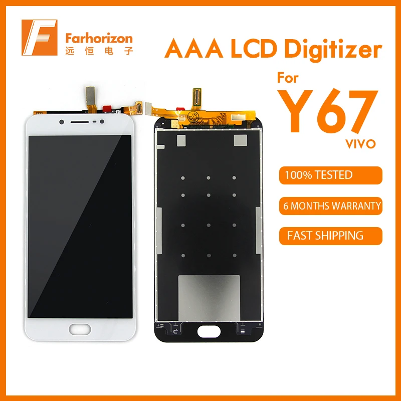 Wholesale 100% Tested Black/White 5.5 Inch For VIVO Y67 LCD Display ...