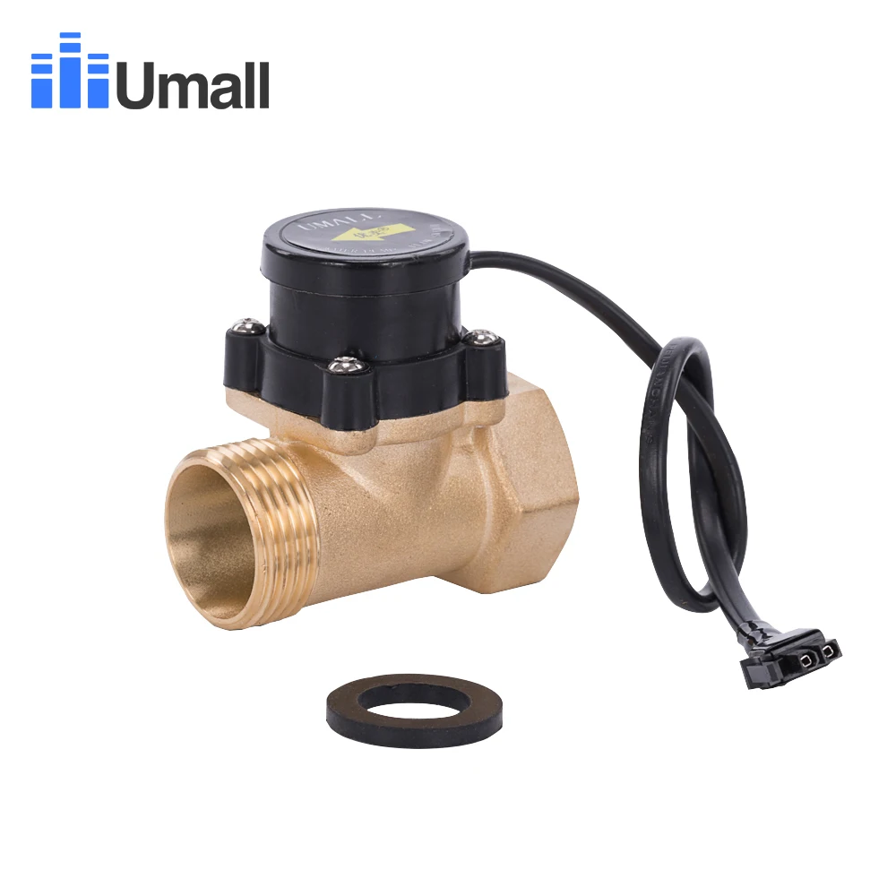 Umall Ht-800 1 Inch Flow Sensor Water Pump Flow Switch Easy To Connect ...