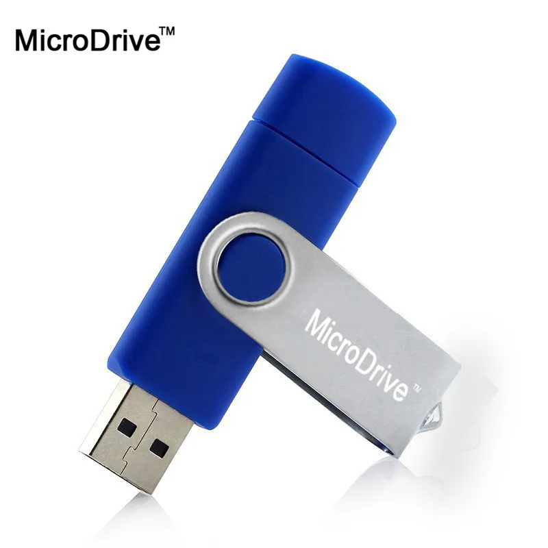 Microdrive USB Flash Drive Metal Smartphone Pen Drive 64gb pendrive 8gb ...