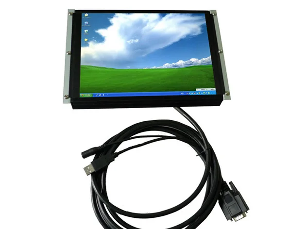 10.4 inch usb LCD open frame touch monitor with VGA/ TV optional|touch ...