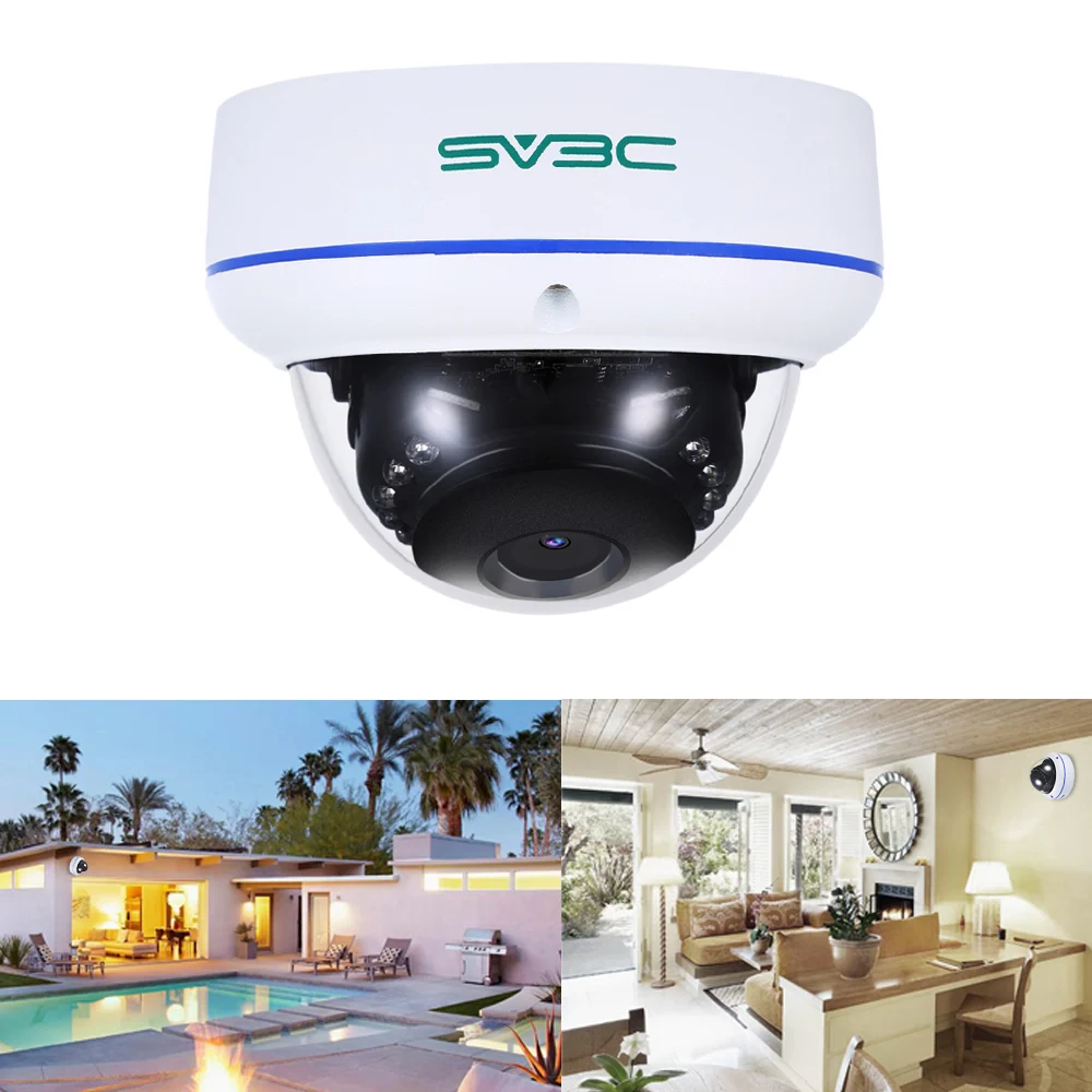 SV3C-SV-D02POE-1080P-Full-HD-1080P-Dome-POE-Security-Camera-Indoor ...