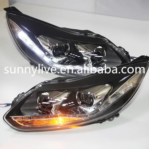 2012 2014 jaar Voor FORD Voor Focus LED Koplamp Koplampen front light ...