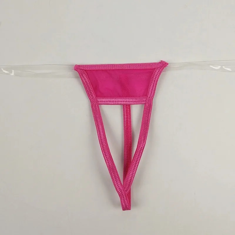 Seamless Invisible Exotic Micro Bikinis Set Women Hot Sexy Open Crotch ...