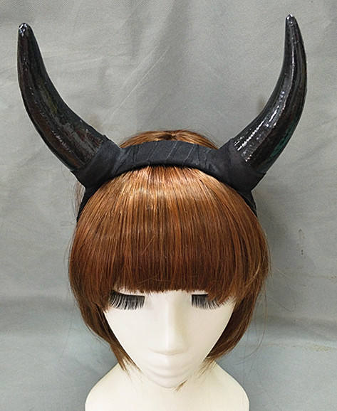 Bull Animal Horn Headband Fancy Dress Up Costume Accessory Steampunk ...