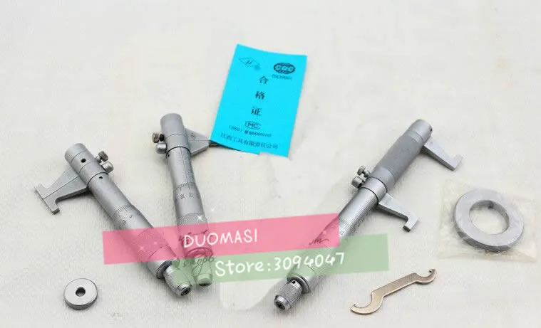 5-30mm 25-50mm 50-75mm 3pcs/set Inside Micrometer Apiral Micrometer ...