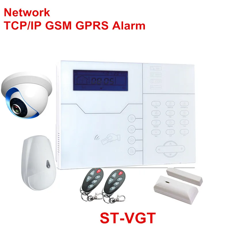 SMS App Alert Alarm RJ45 Ethernet TCP IP Alarm GSM Alarm System Smart ...