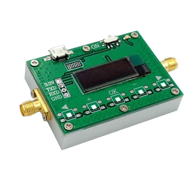 1Hz 2.4GHz Digital Radio Frequency Meter FH FL Measurement OLED Display ...