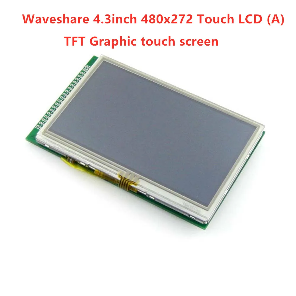 Waveshare 4.3inch 480x272 Touch LCD (A) 40pin cable LCM TFT Display ...