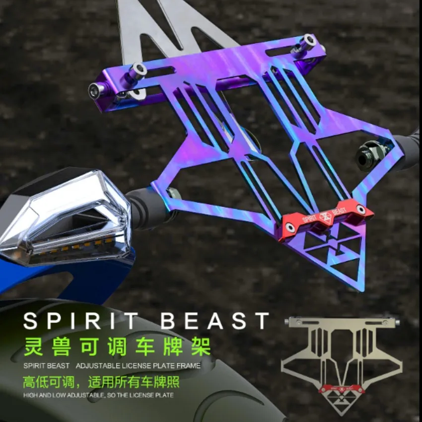 Aliexpress.com : Buy Spirit Beast Motorcycle Modified License Plate