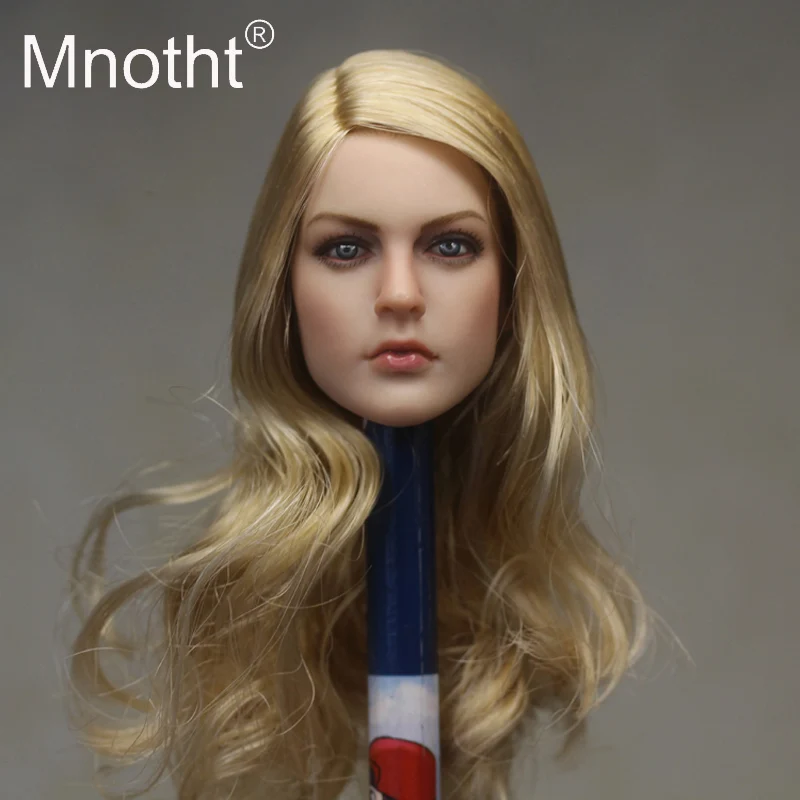 Mnotht Toys 1 6 Scale Beauty Girl Head Sculpt Kt007 Women Head Carving