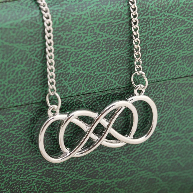 Revenge Double Infinity Necklace