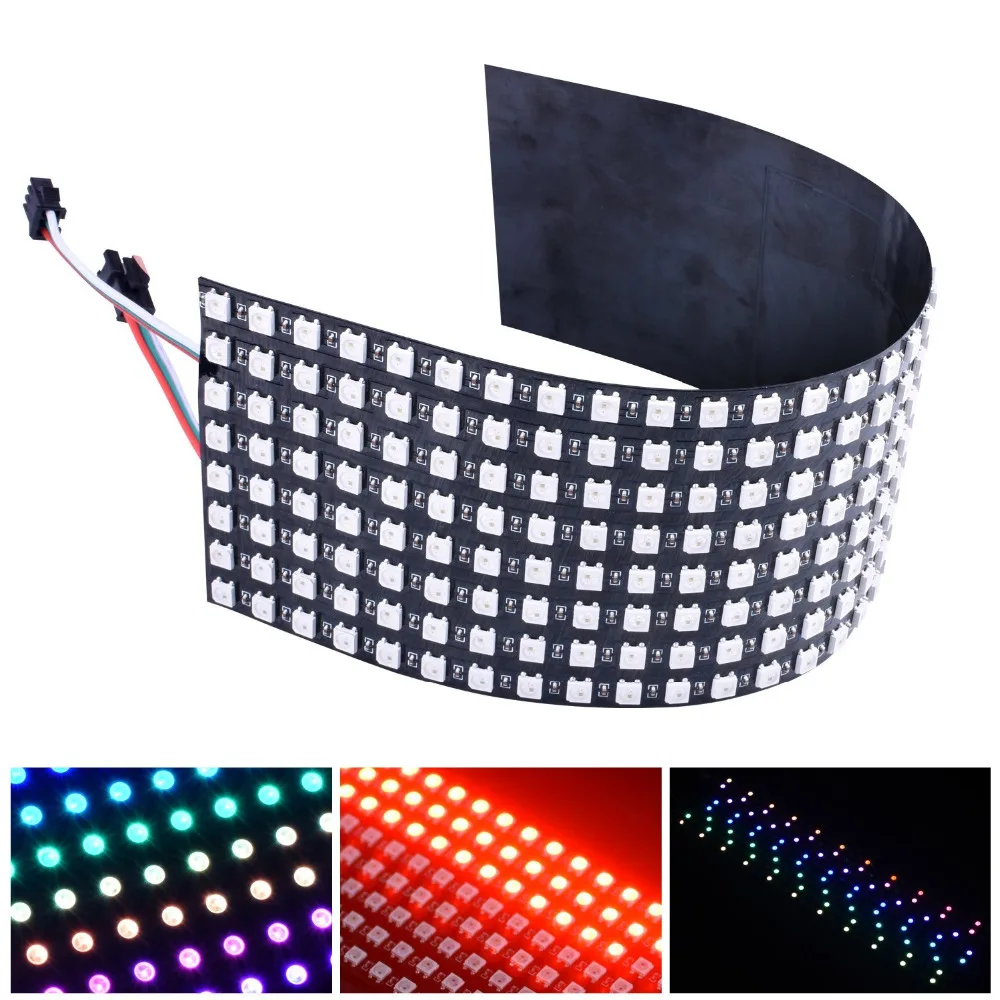 Aliexpress.com : Buy 8x32cm SK6812 Digitale Flexible LED Matrix Panel ...