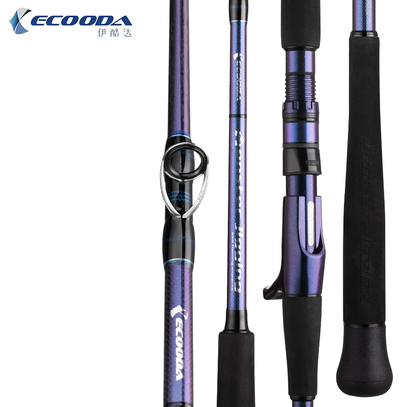New Ecooda Monster Jigging Rod Full Fuji Parts Single Section Emj 1.55m ...