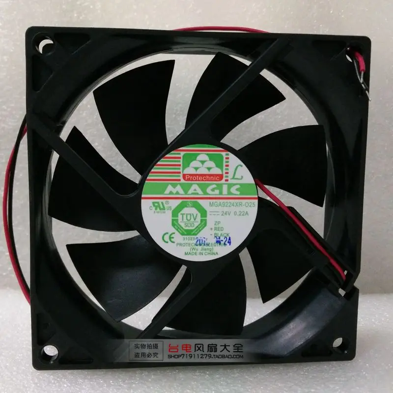 original MGA9224XR-025 9025 24V 0.22A 9CM Inverter Cooling Fan ...