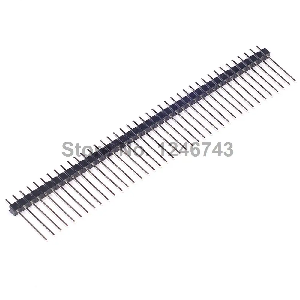 10pcs 1 * 40p Single Row Needle (lengthened) Straight Needle 19mm High ...