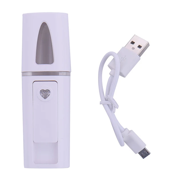 Portable Handy Mini USB Nano Mist Sprayer Sauna Vaporizer Facial Body ...
