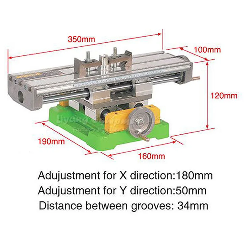 Miniature Precision LY6350 Multifunction Milling Machine Bench Drill ...