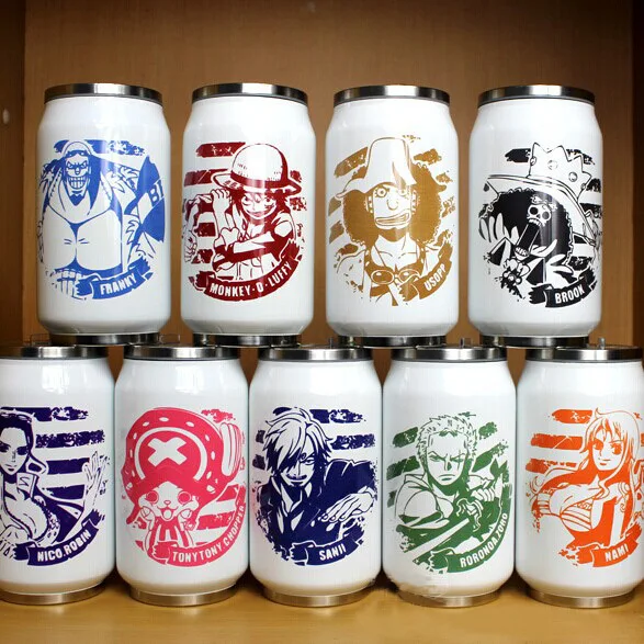 One Piece Luffy Ace Chopper Nami Zoro Stainless steel Cup Mug | One ...