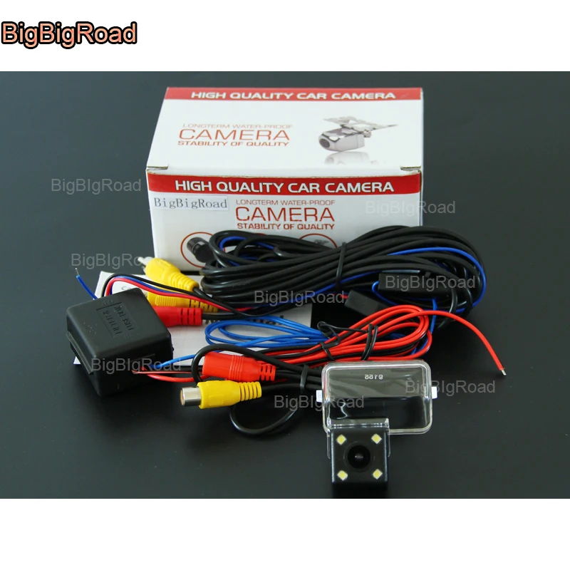 BigBigRoad-Car-Rear-View-Reverse-Parking-Camera-With-Power-Relay-Filter ...