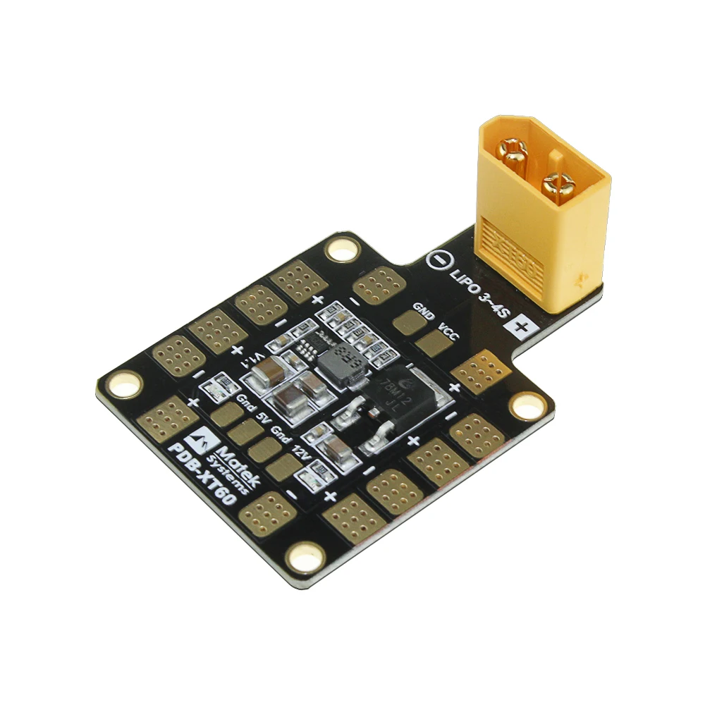 MATEK Mini XT60 Power Hub PDB Power Distribution Board PDB XT60 with ... MATEK Mini XT60 Power Hub PDB Power Distribution Board PDB XT60 with ...