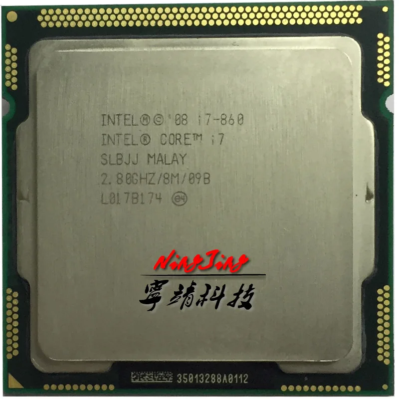 Intel Core i7 860 i7 860 2.8 GHz Quad Core CPU Processor 8M 95W LGA ...