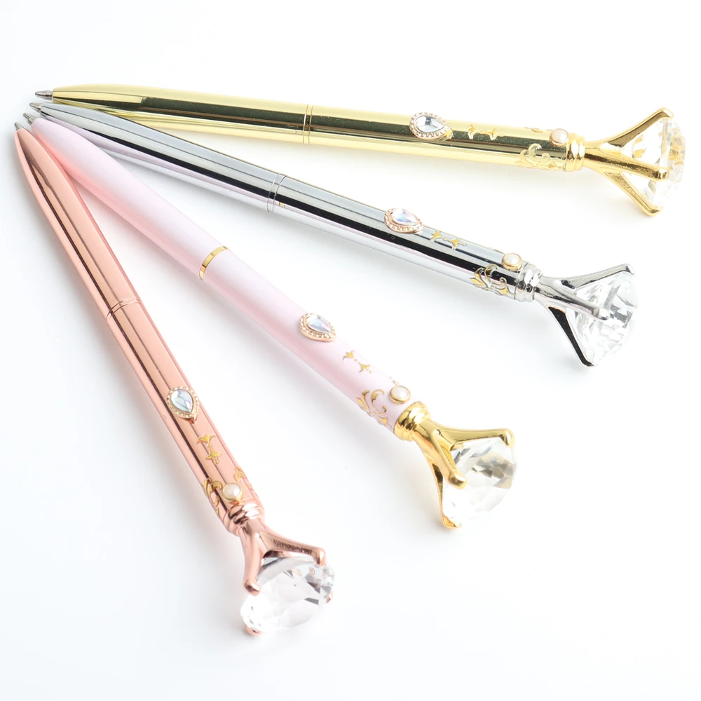 2019 New cute pens Large Diamond Metal Ballpoint Anime Sailor Moon ...