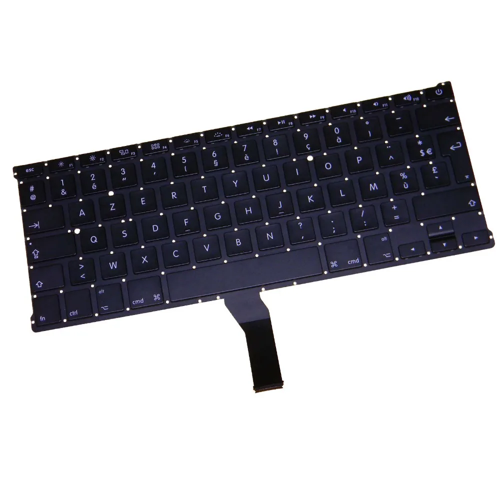 New FR French Clavier Keyboard For APPLE Macbook Air A1369 A1466 13 ...