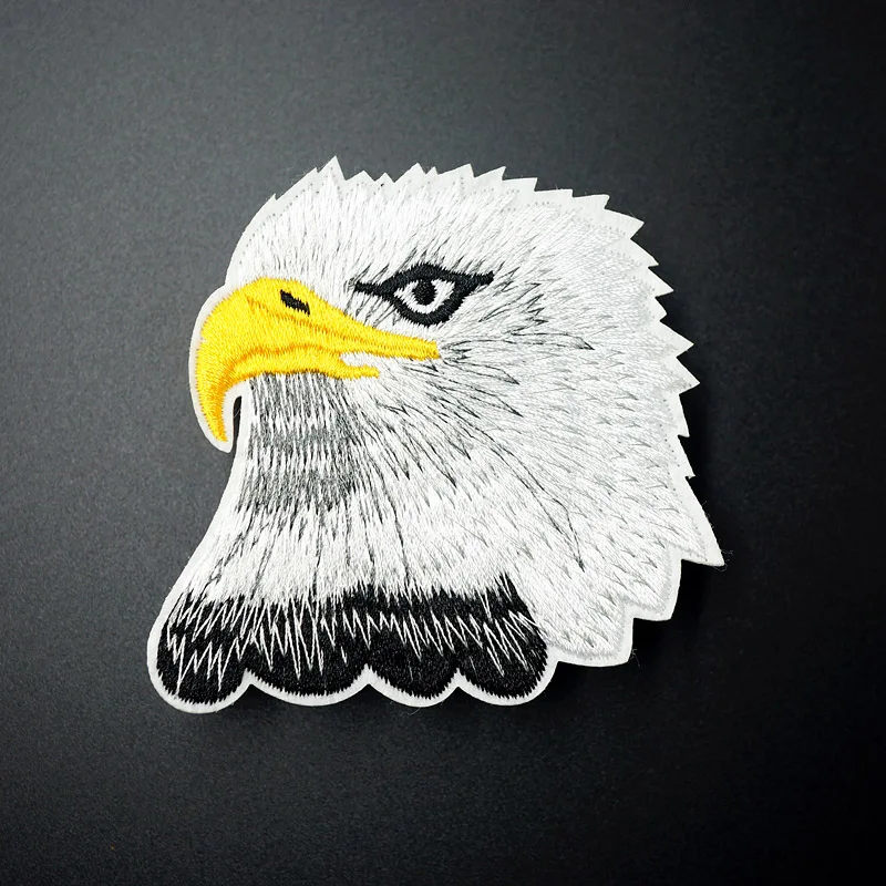 Eagle-Size-7-5x7-8cm-Iron-On-Patches-Sewing-Embroidered-Applique-for ...
