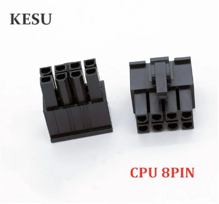 4-2mm-black-CPU-8PIN-8-Pin-8PIN-male-Connector-for-PC-computer-ATX ...