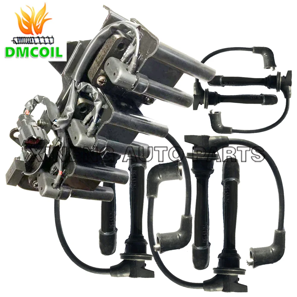 1 SET HQ IGNITION COIL AND WIRE FOR HYUNDAI SONATA IV TRAJET HIGHWAY ...