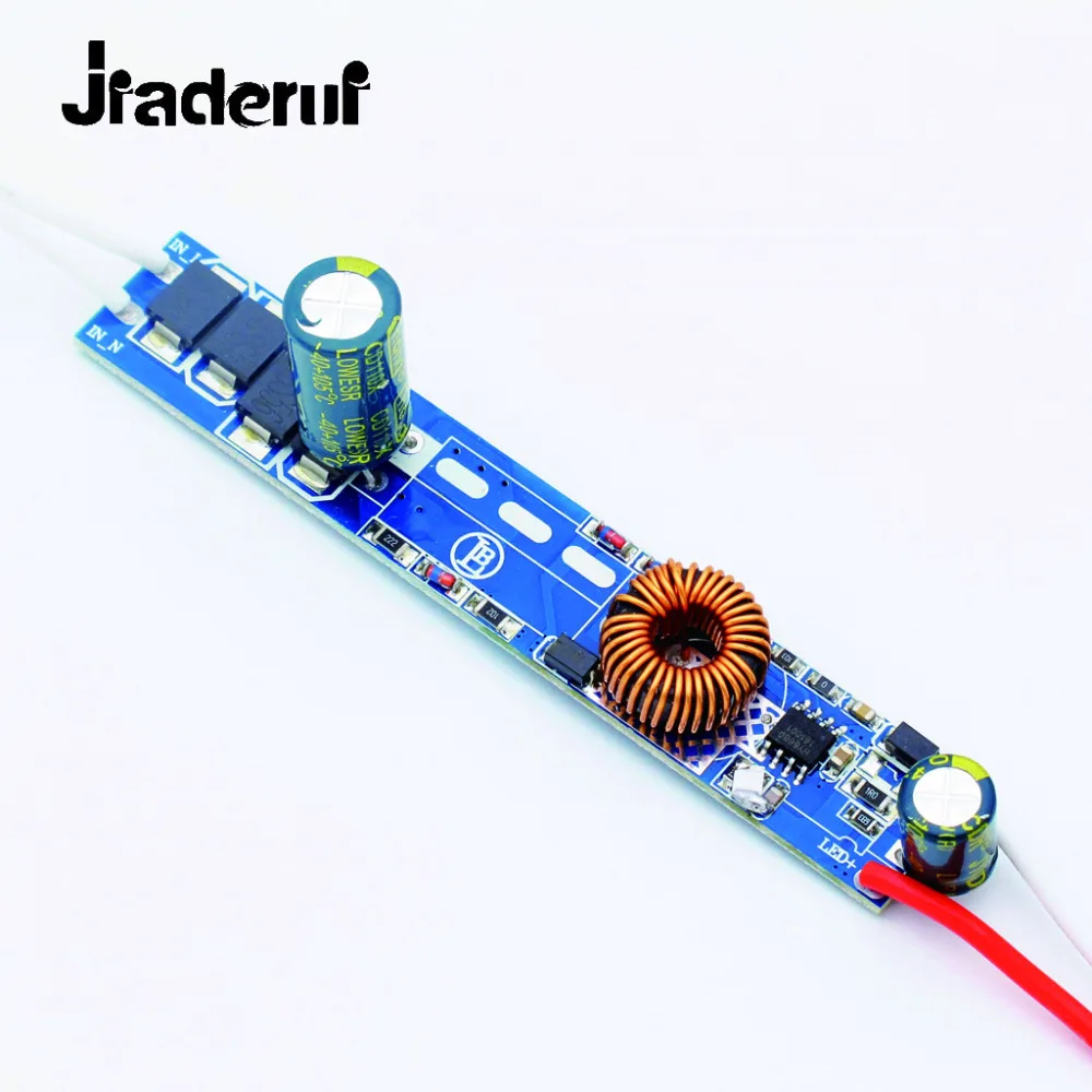 Jiaderui 2pcs Dc 12v - 36v To Dc 24w 12w 18w 25w Led Tube Driver T5 T8 ...