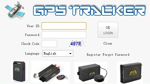 Online gps tracking software with Google map using for TK102/TK103 ...