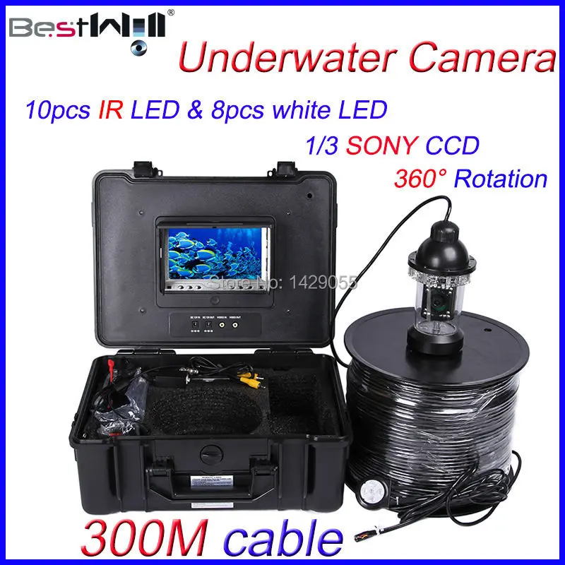 HD 700 TVL CR110 7B with 300M Underwater 360 degree Rotation Camera ...