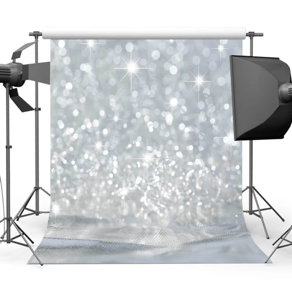 Aliexpress.com : Buy Mehofoto Silver Glitter Photography Backdrop ...