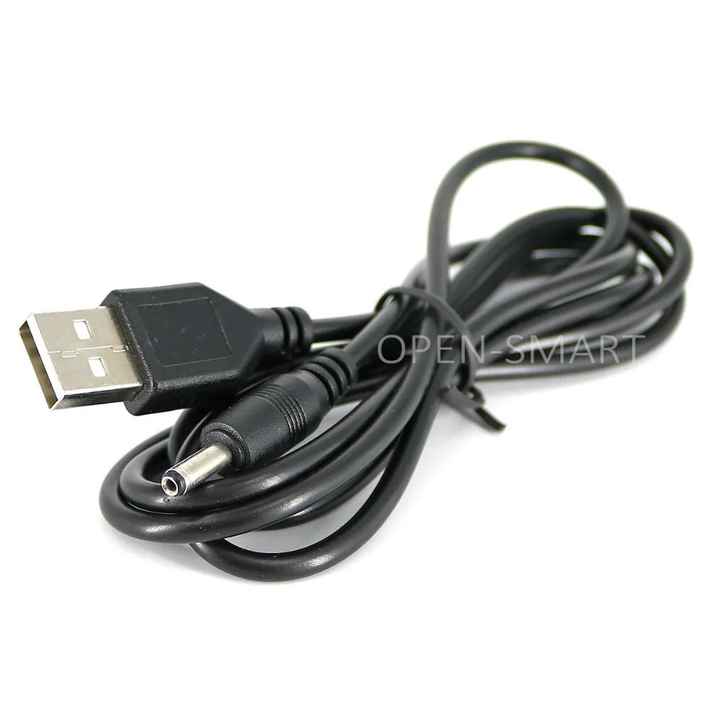 USB 5V to 5V DC Power Supply Adapter 3.5mm 5V DC Jack Cable Converter ...