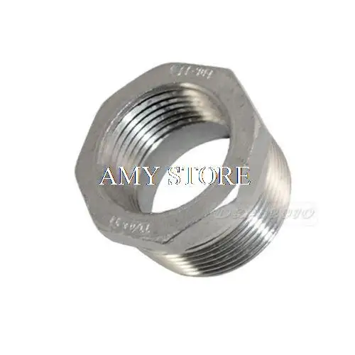 1 1 4 Male X 1 Female Thread Reducer Bushing M F Pipe Fitting Ss 304