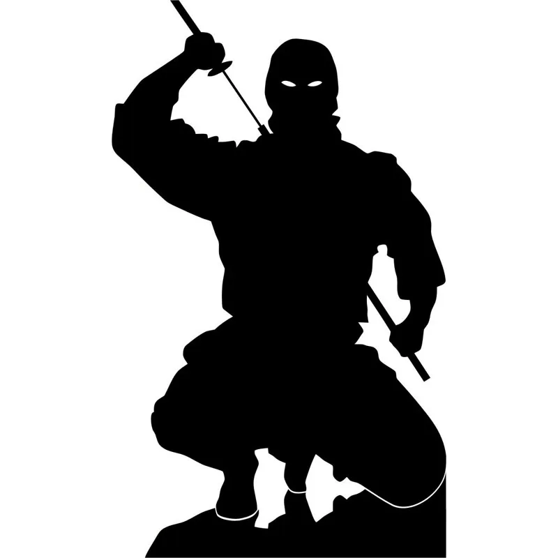 Aliexpress.com : Buy 13cm*7.7cm Funny Ninja Vinyl Decal Motorcycle Car ...