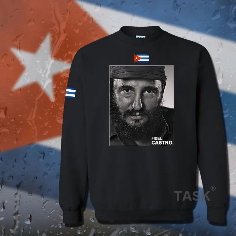 Fidel Castro President of Cuba hoodie men sweatshirt polo sweat new hip ...
