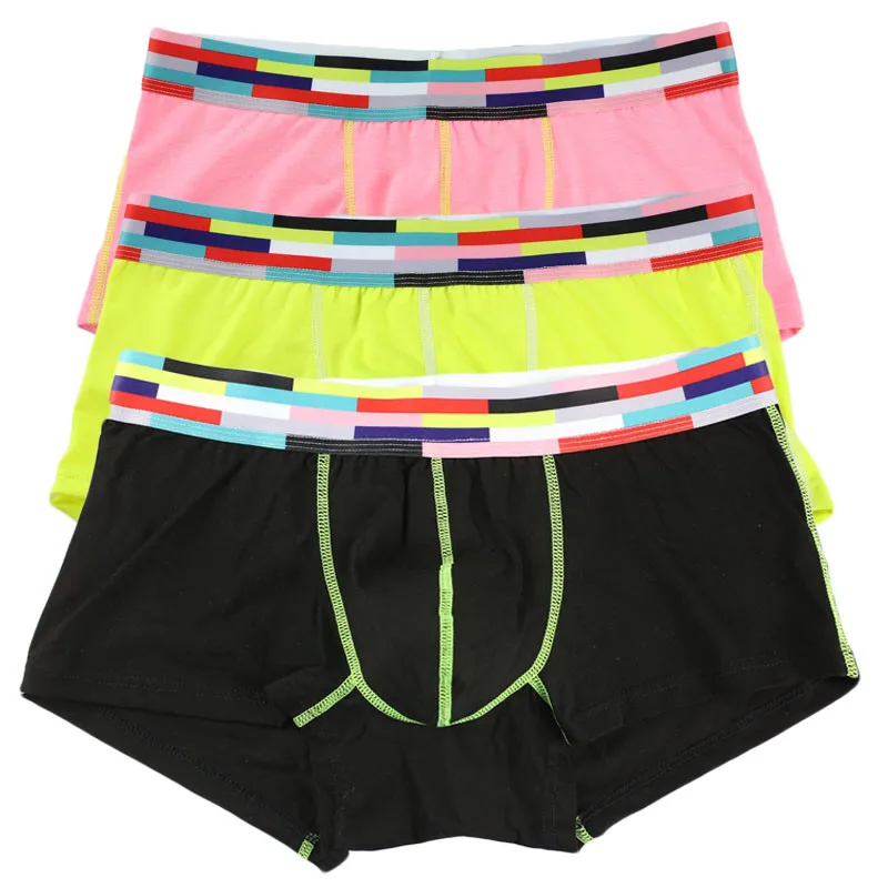 3PCS/Lot Boxers Male Sexy Underwear Cotton Men Underwear Underpants Men ...