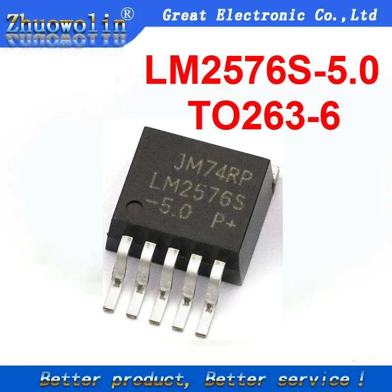 10pcs/lot LM2576S 5.0 TO 263 6-in Integrated Circuits from Electronic ...