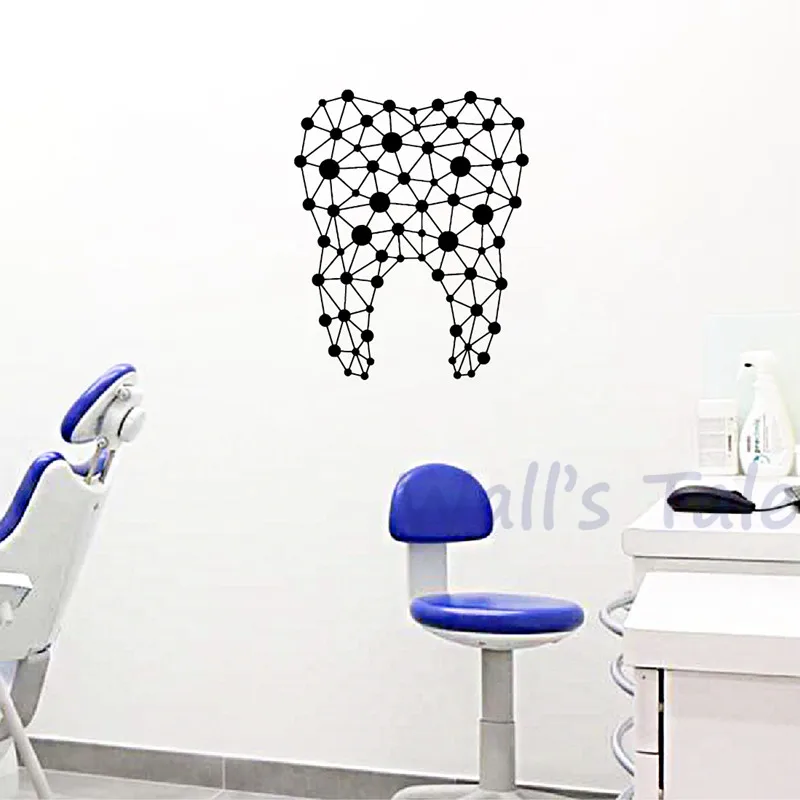 New-Design-Tooth-Vinyl-Wall-Sticker-Dentist-Dental-Clinic-Decoration ...