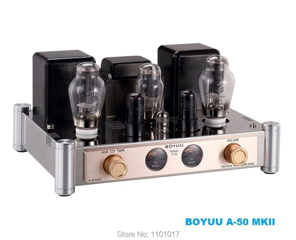 Boyuu A50 II 300B Ламповый усилитель HIFI EXQUIS Reisong 12AT7 6v6 ...