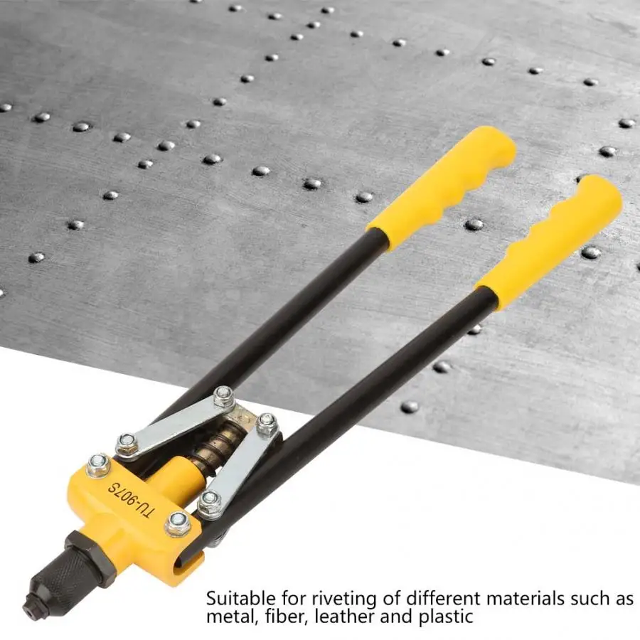 TU 907S Rivet Gun Hand Riveter Gun Heavy Duty Manual Pulling Rivet Nut ...