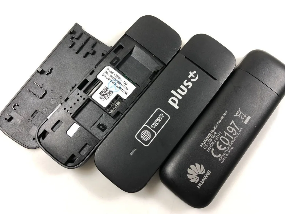 Unlocked Huawei E3372 E3372h-153 4G LTE USB Dongle USB Stick Datacard ...
