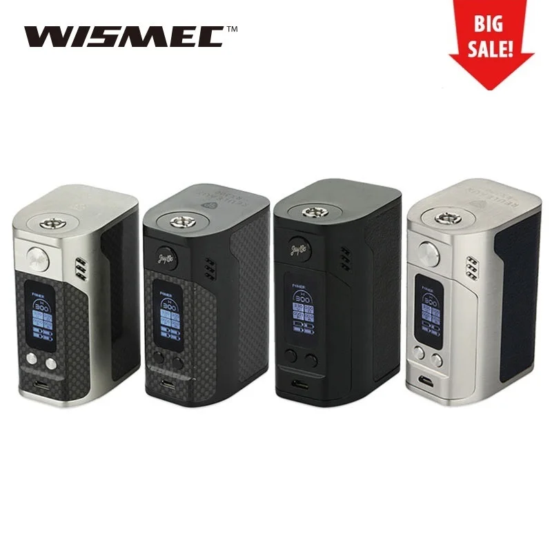 Cheap Price Clearance WISMEC Reuleaux RX300 TC Box Mod Vape Mod 300W ...