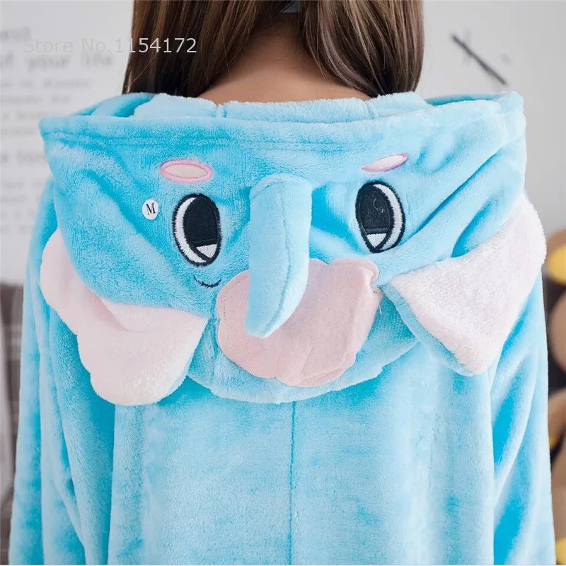 Elephant Anime Adult Onesies Pyjamas Cartoon Animal Cosplay Costume ...