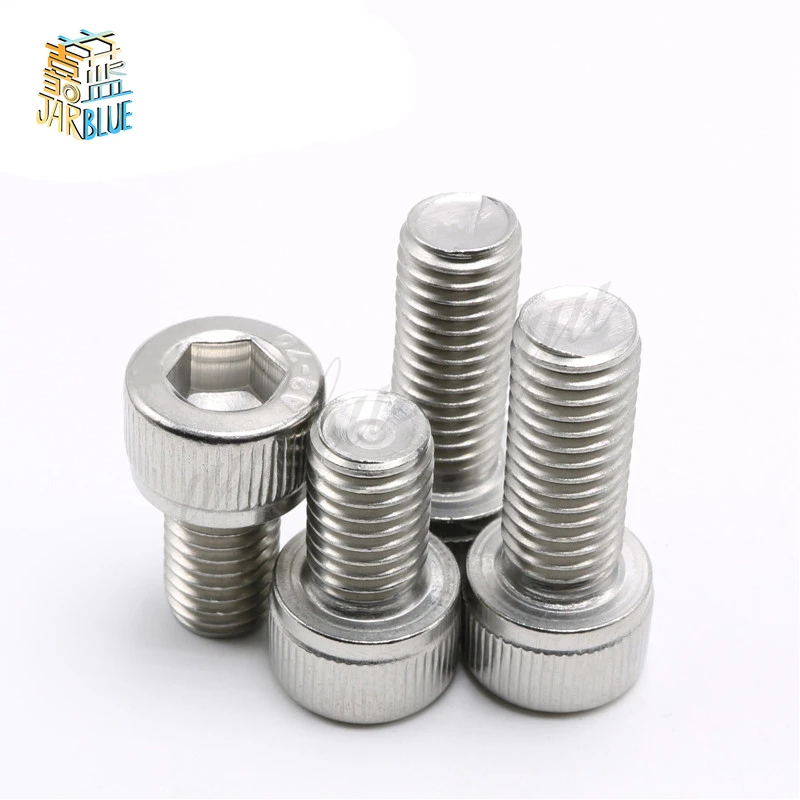 Free Shipping 50pcs/Lot Metric Thread DIN912 M5x10 mm M5*10 mm 304 ...