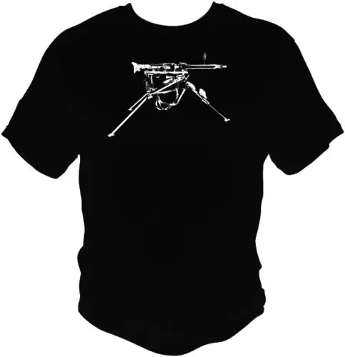 2019-Summer-Hot-Sale-Men-T-shirt-German-MG42-Machine-gun-T-shirt-WWII ...