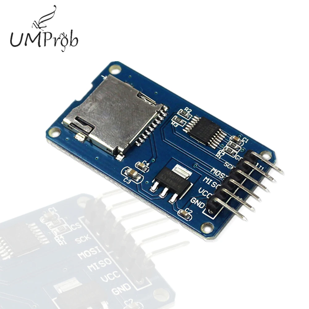 Micro SD TF Card Memory Shield Module SPI Micro SD Storage Expansion ...